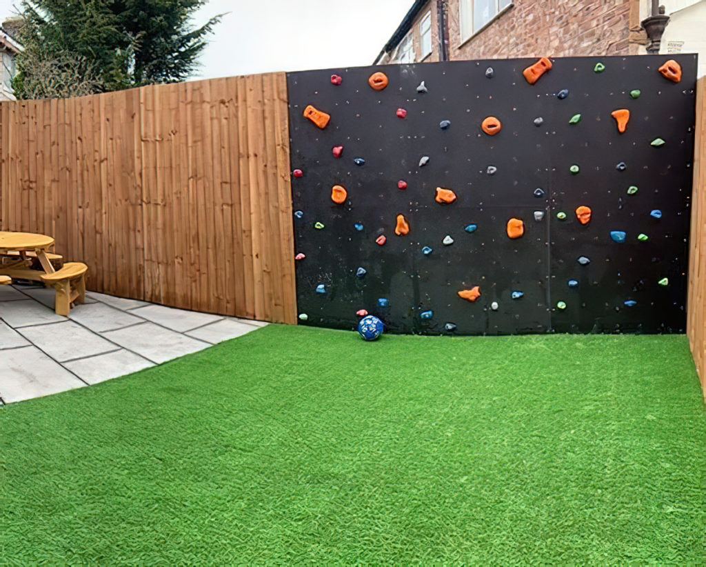 Outdoor garden climbing wall - Climb a Wall